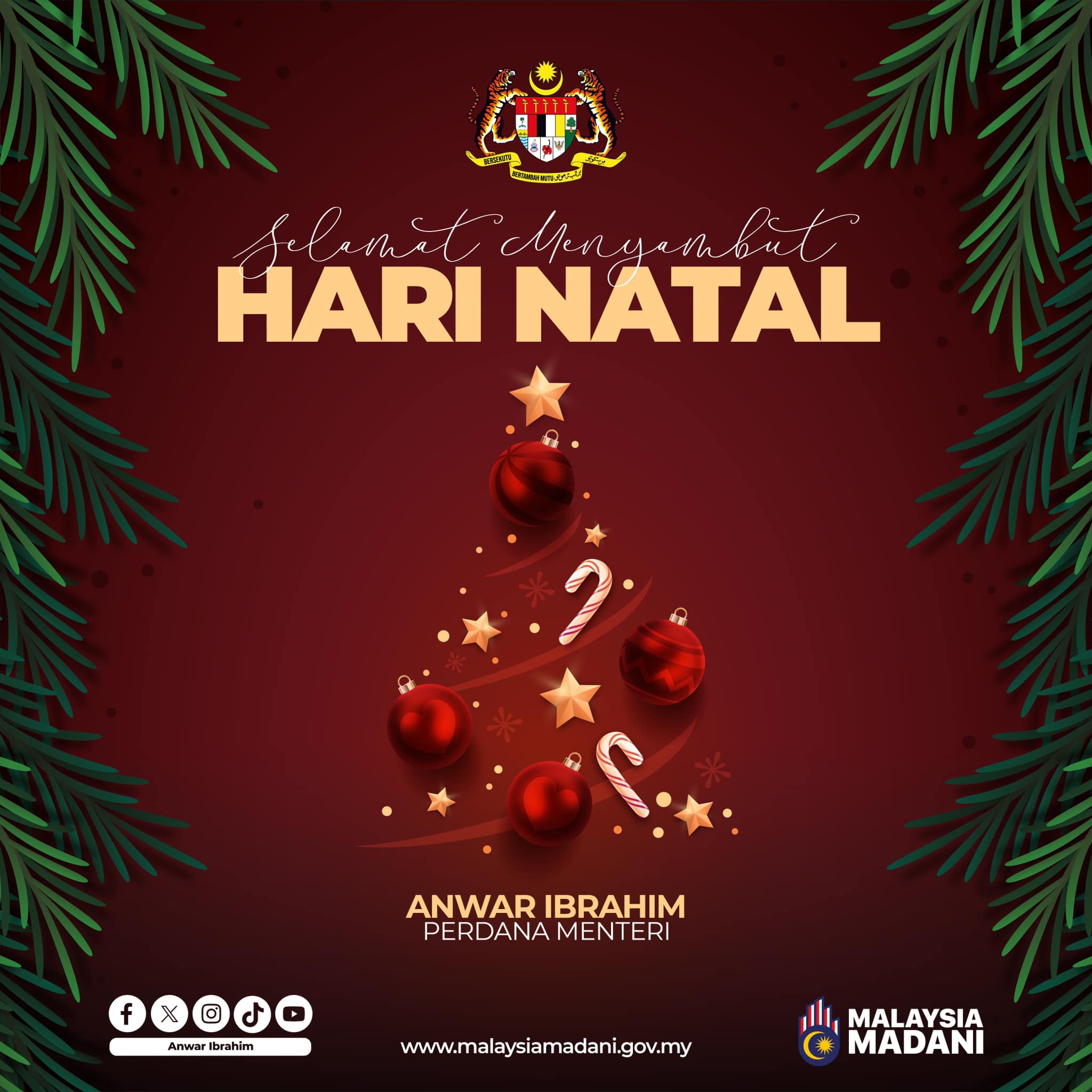 PM Anwar calls on people to stay united in his Christmas greetings ...