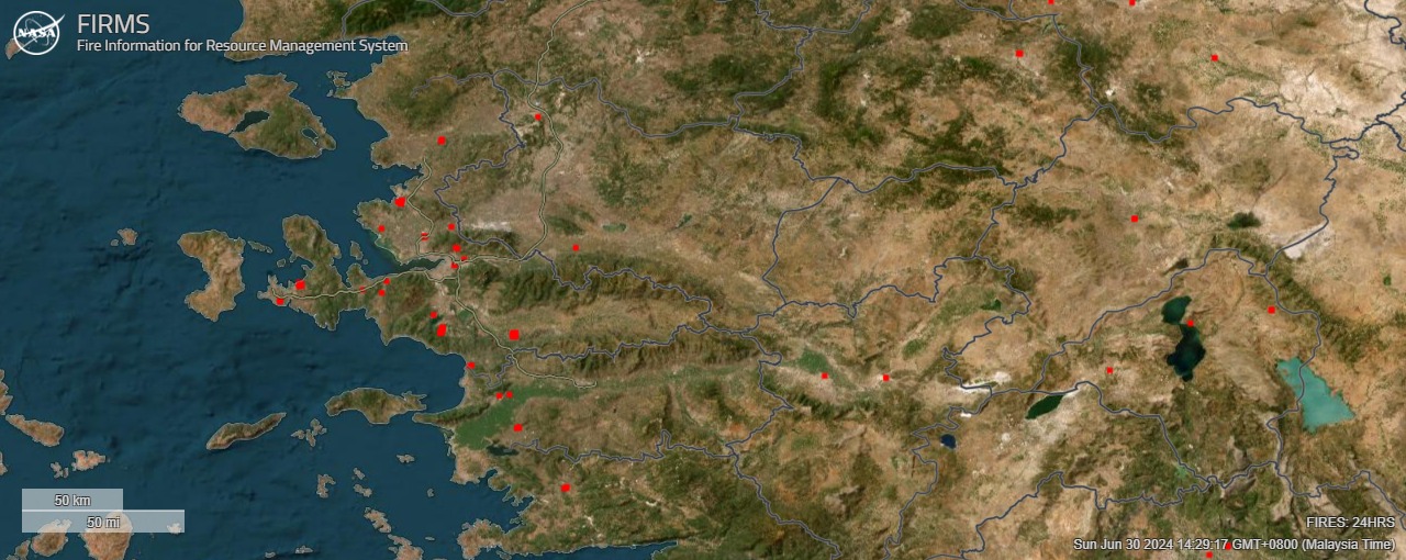Wildfires erupt in W.Turkiye, neighbourhood evacuated | Weekly-Echo