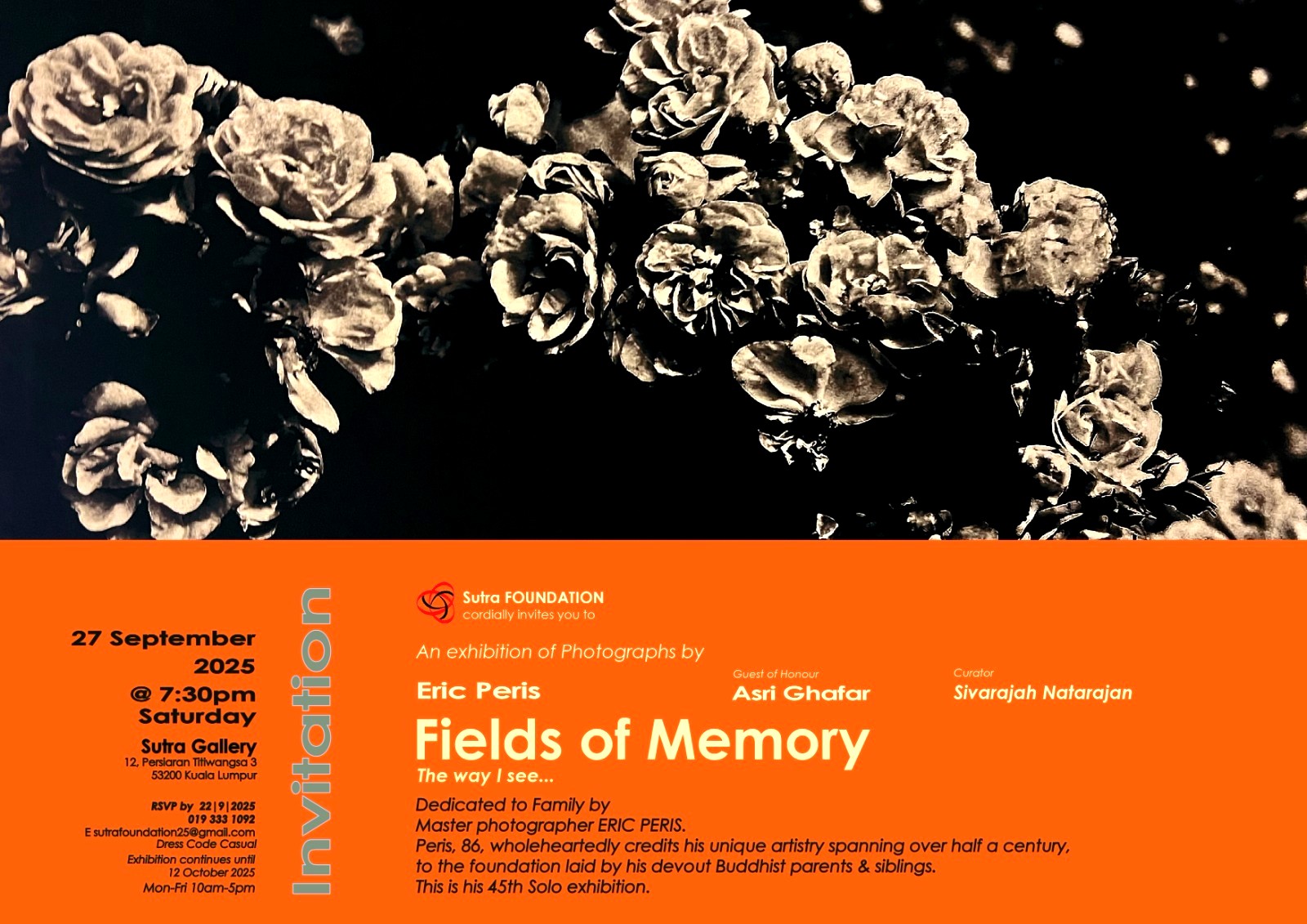 A Meditative Experience at Eric Peris’s “The Fields of Memory” Photo ...
